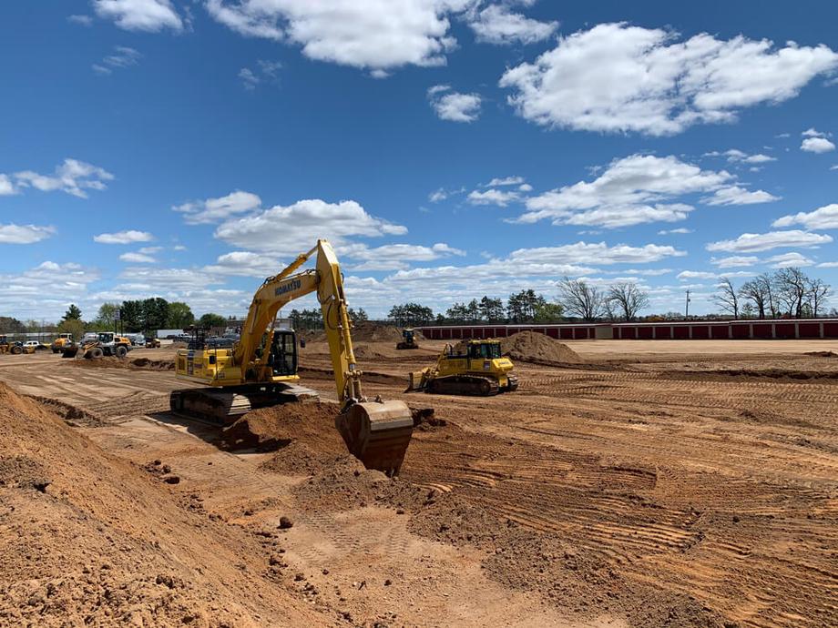 Earthwork Site Preparation Photo Gallery - Fahrner Excavating