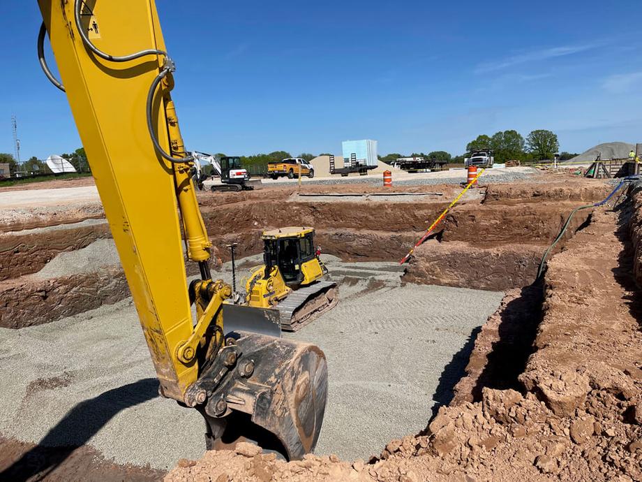 Earthwork Site Preparation Photo Gallery - Fahrner Excavating