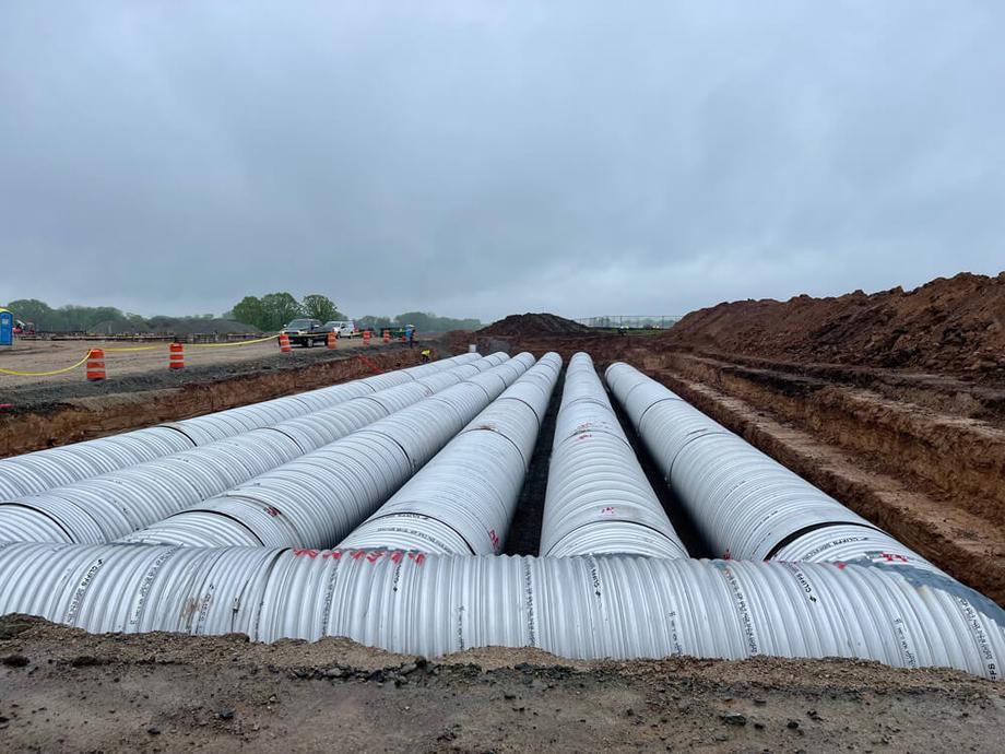 Utility Installation Photo Gallery - Fahrner Excavating