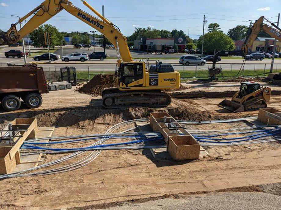 Utility Installation Photo Gallery - Fahrner Excavating